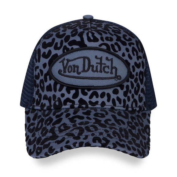 Von Dutch | Accessories | Von Dutch Black And Great Velvet Leopard ...